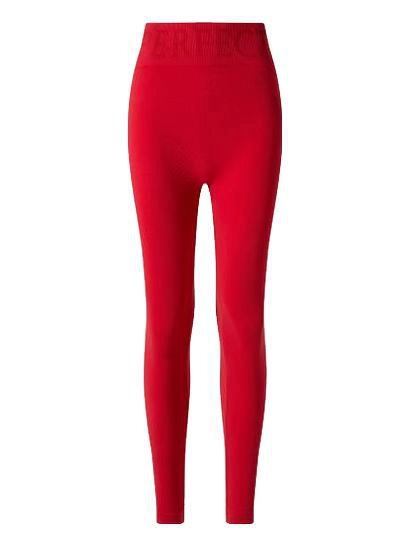 Perfect Moment Seamless Thermal Legging - Red