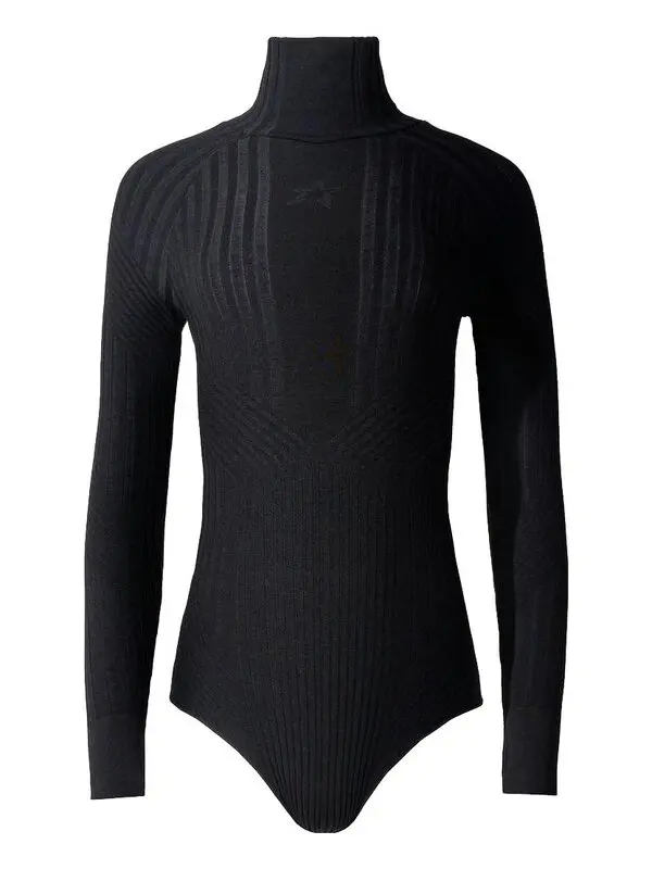 Perfect Moment Seamless Bodysuit - Black