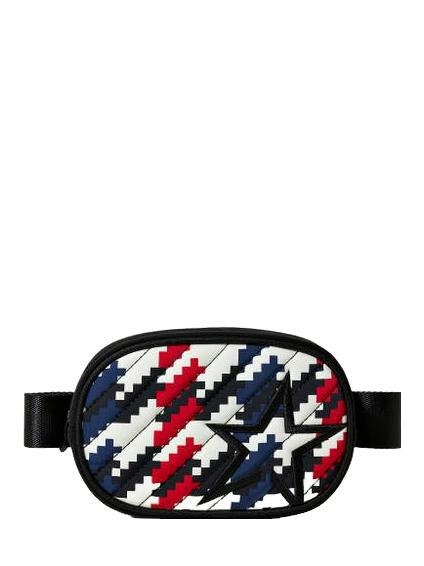 Perfect Moment Star Belt Bag - Houndstooth