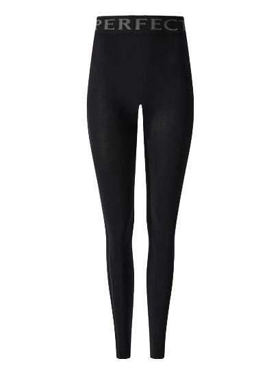 Perfect Moment Modal & Cashmere Blend Base Layer Legging - Black