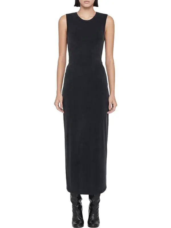 ALLSAINTS Ilia Sleeveless Dress - Washed Black