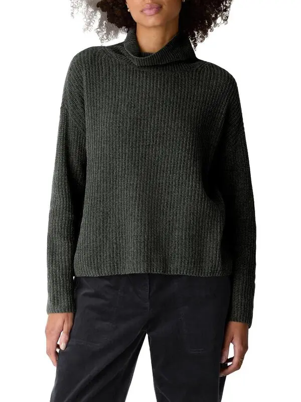 Eileen Fisher Turtleneck Sweater - Sylvan