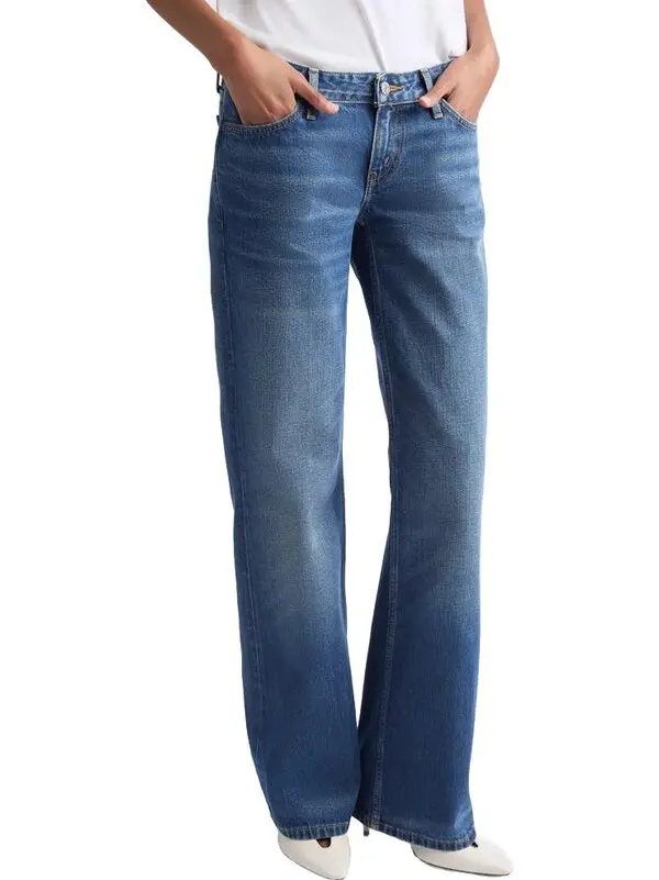 RE/DONE Woolf Low Rise Bootcut Jeans - Fantasyfade