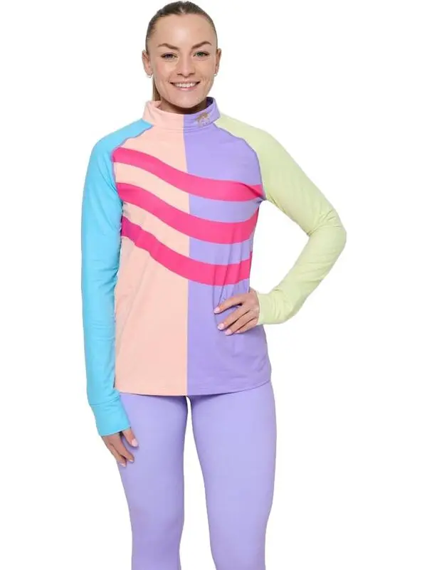 OOSC So Fetch 2.0 Baselayer Top - Multicolor/geometric