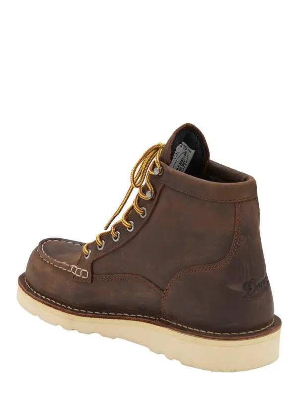 DANNER Bull Run Moc Toe Leather Boot - Brown