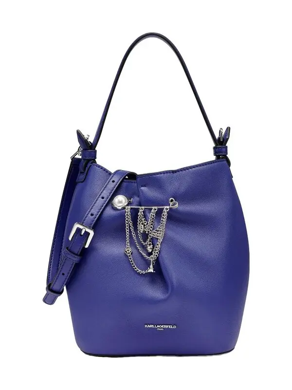 Karl Lagerfeld Paris Mauve Bucket Bag - Blue Violet
