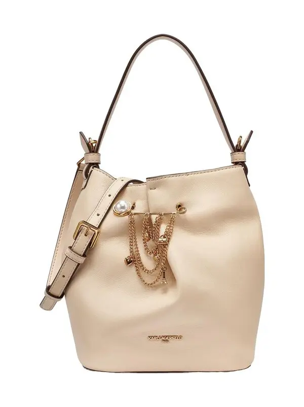 Karl Lagerfeld Paris Mauve Bucket Bag - Brie