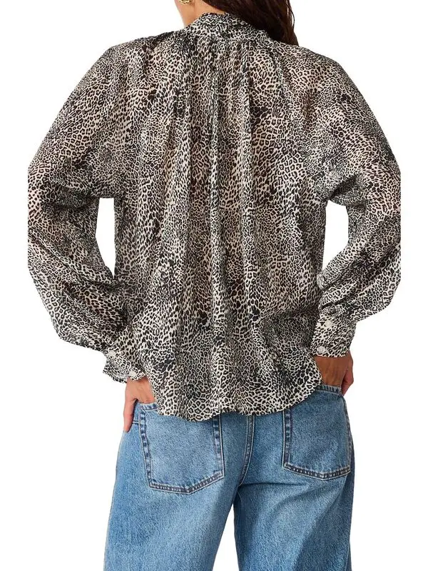 Steve Madden Violette Top - Leopard