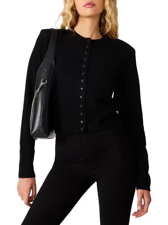 Steve Madden Maxwell Cardigan - Black