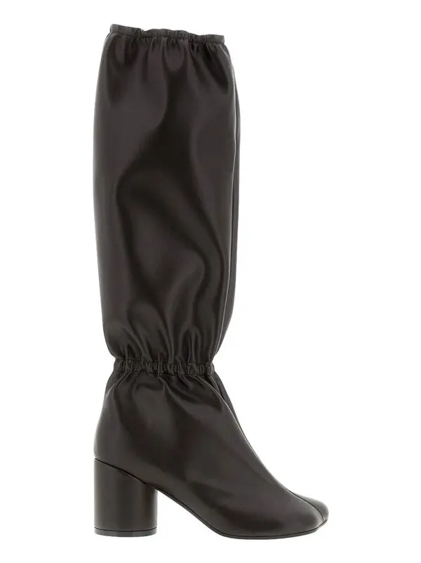 MAISON MARGIELA Stivali Al Ginocchio Elasticizzati - Marrone