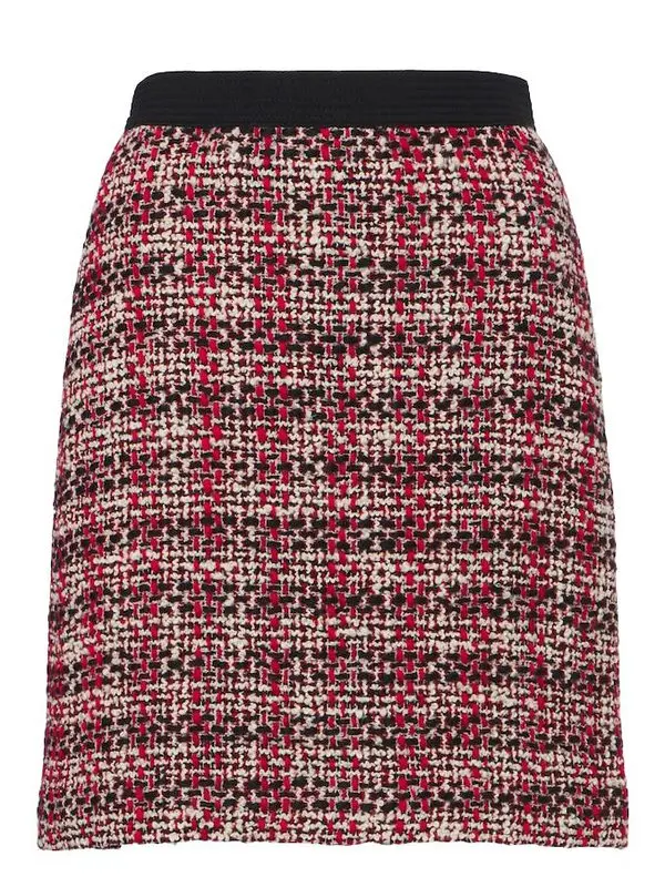 Versace Wool-blend Tweed Miniskirt - Multicoloured
