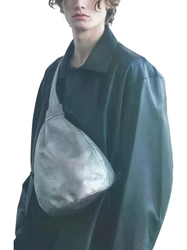 Yohji Yamamoto Tuck Sling Backpack - Silver