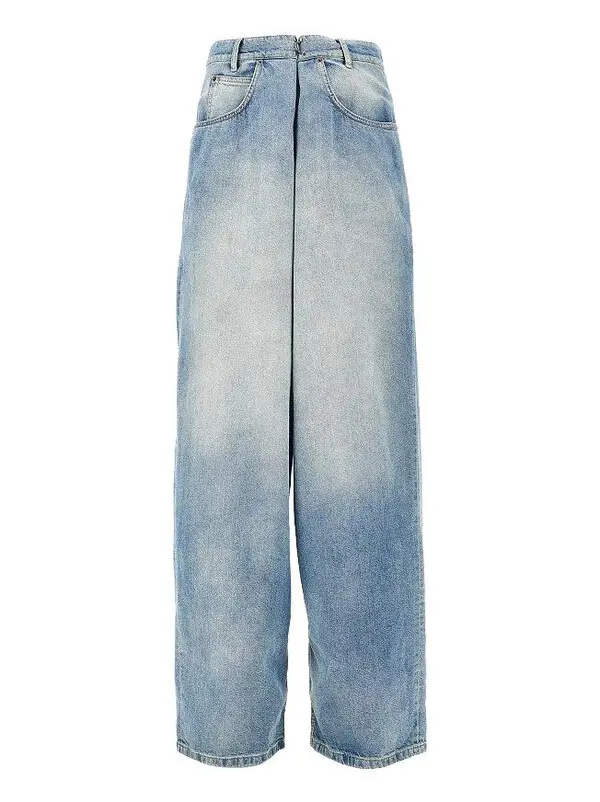 MAISON MARGIELA Hook' Oversized Jeans - Blue