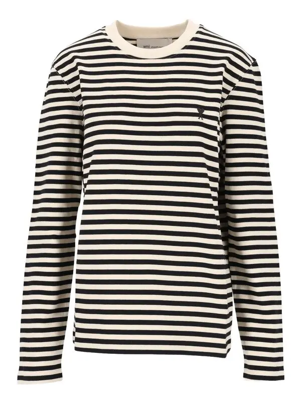 AMI Paris Long-sleeved T-shirt - Multicolor