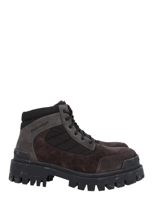 Balenciaga Strike Low Combat Boot - Grey