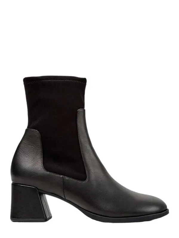 Camper High-heel Ankle Boots - Black