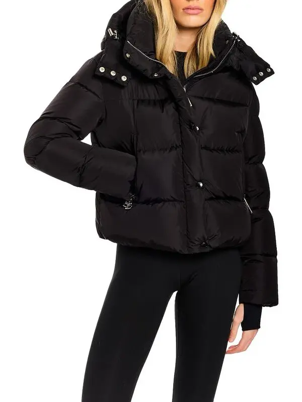 Sam. Jojo Down Puffer Jacket - Black