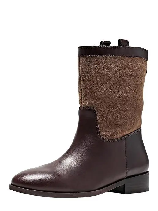 Vince Camuto Bezzley Ankle Booties Boots - Brownie