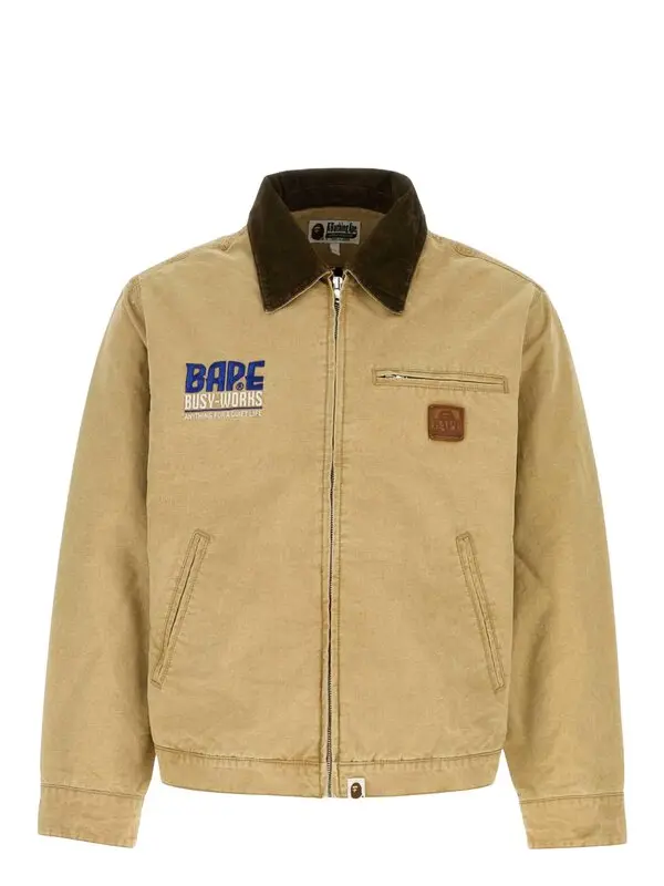 A BATHING APE Work Jacket 'beige - Tan