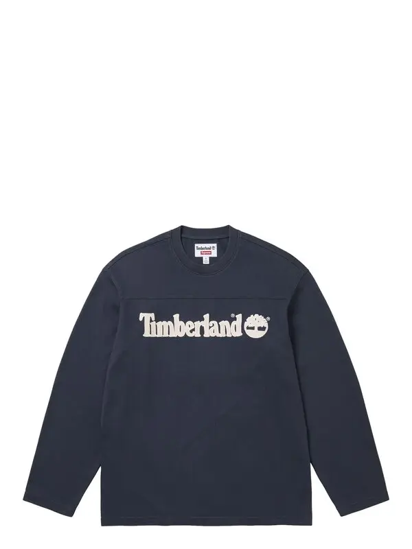 Supreme X Timberland Long-sleeve Top 'navy - Blue