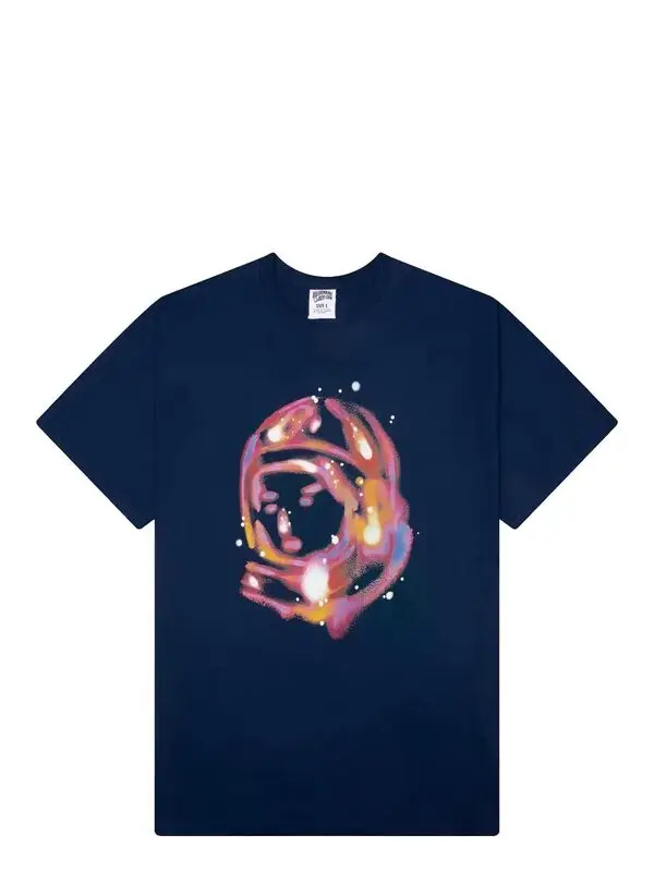 BILLIONAIRE BOYS CLUB Solar Flare Short-sleeve Cotton T-shirt - Blue