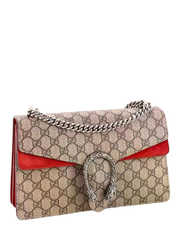 Gucci Dionysus Bag Gg Coated Canvas Small Shoulder Bag - Brown
