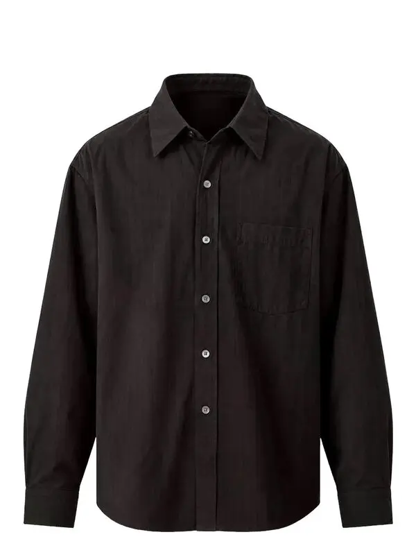 MFPEN Executive Pinstripe Shirt - Black
