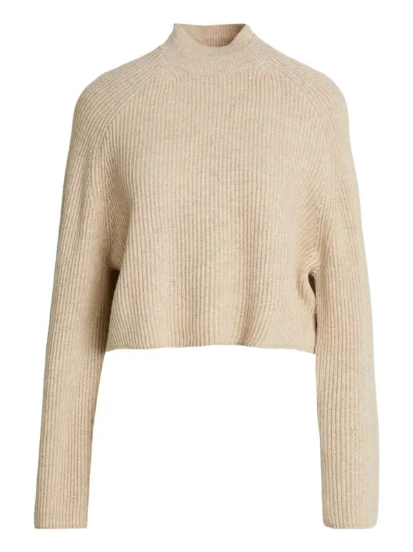 Max Mara Threaded Knitted Top - Beige