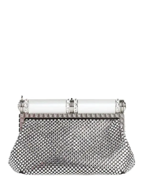 Dolce & Gabbana Medium Satin Clutch - Black