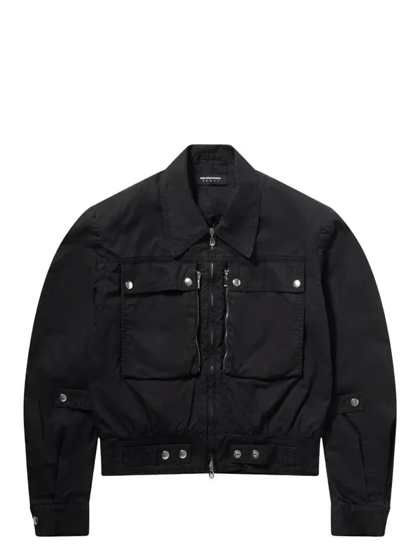 KIKO KOSTADINOV Two-way Zipper Casual Jacket - Stonewashed Charcoal