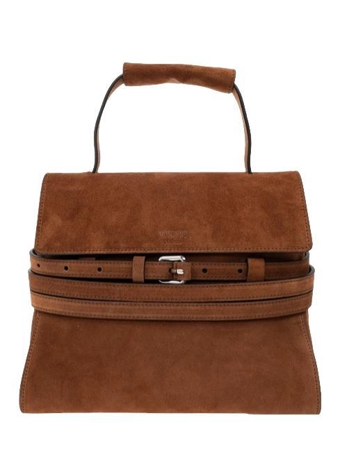 Moschino Multi-strap Top Handle Bag - Brown