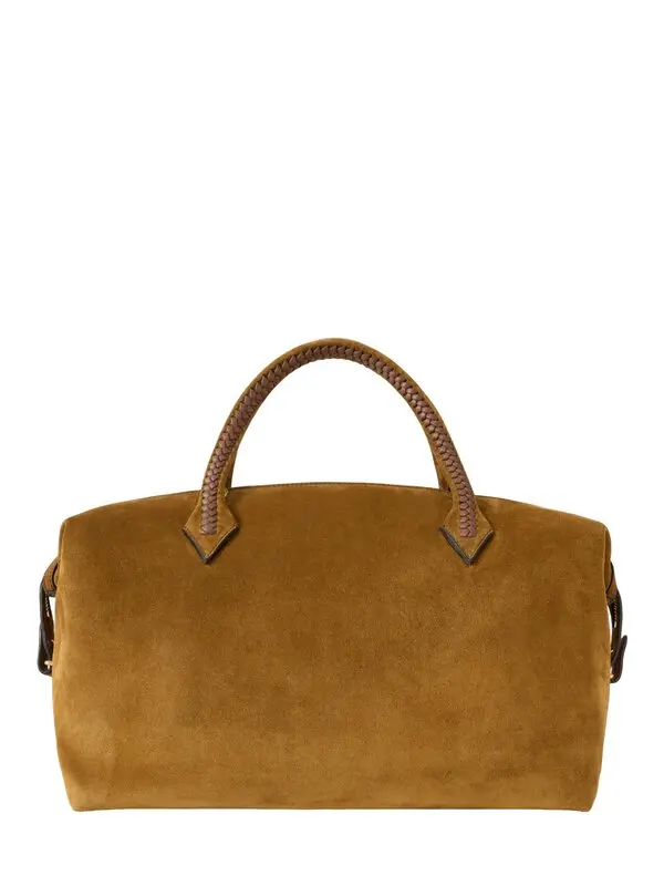 METIER Medium Suede Tote - Brown