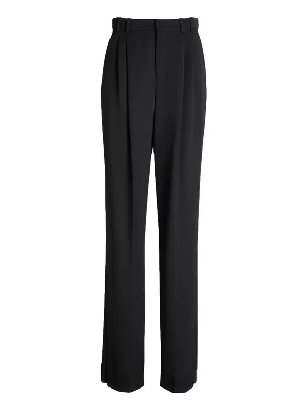 Saint Laurent Wide-leg Trousers - Black