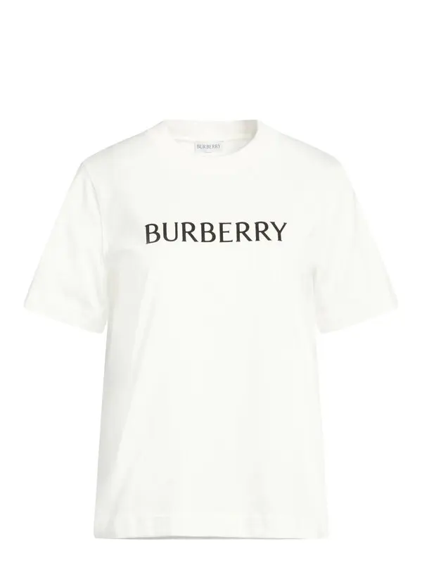 Burberry Simple Short-sleeved T-shirt - White