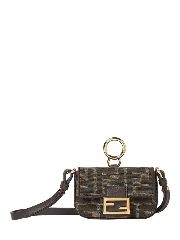 Fendi Nano Baguette Charm - Brown