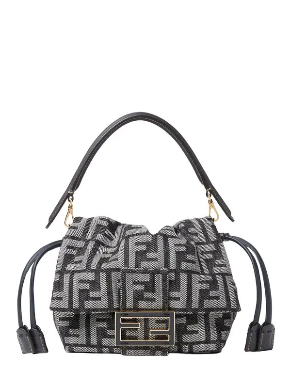 Fendi Mamma Baguette Small - Blue