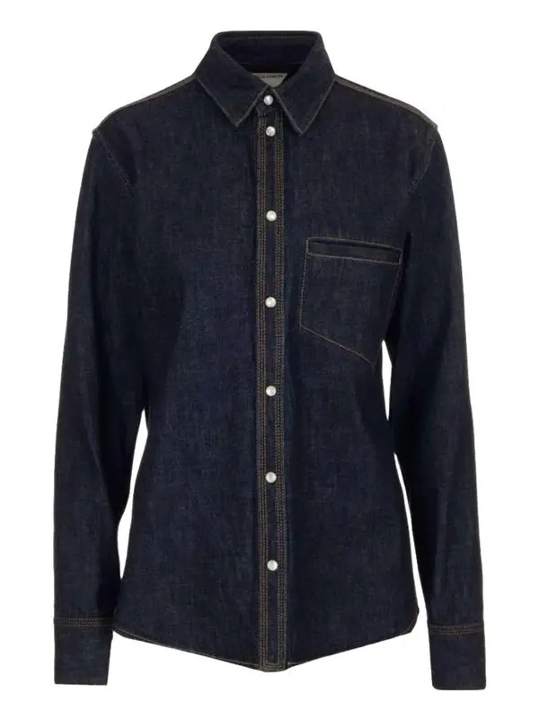 Bottega Veneta Logo Shirt - Black