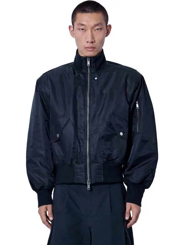 ENTIRE STUDIOS Echo Bomber Jacket - Black