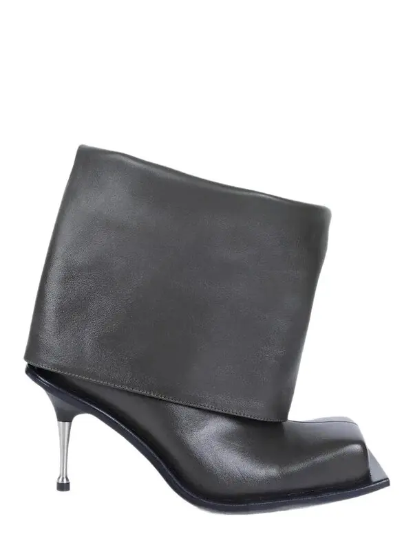 FIDAN NOVRUZOVA Iman Square-toe Boots - Green