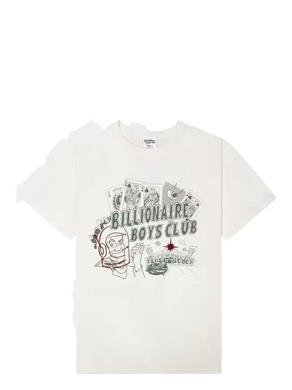 BILLIONAIRE BOYS CLUB Space Deck T-shirt - Neutrals