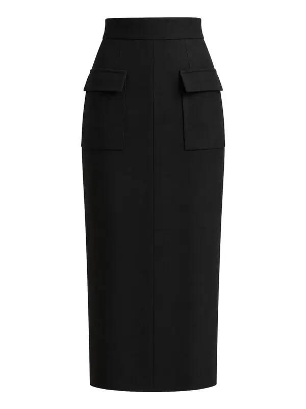 THE ETHOS STUDIO Pillar Skirt - Black