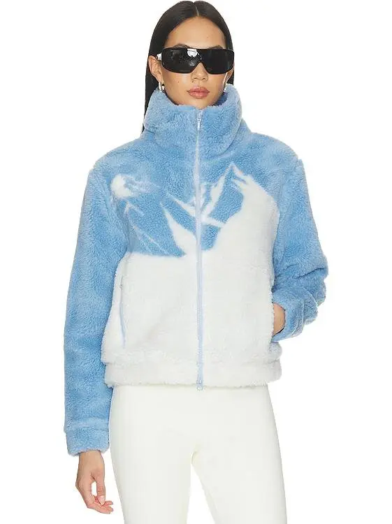 WE NORWEGIANS Snowmass Jacket In Baby Blue - Baby Blue