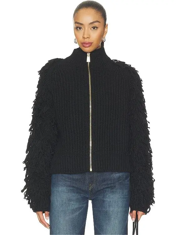 Essentiel Antwerp Klush Knit Cardigan - Black
