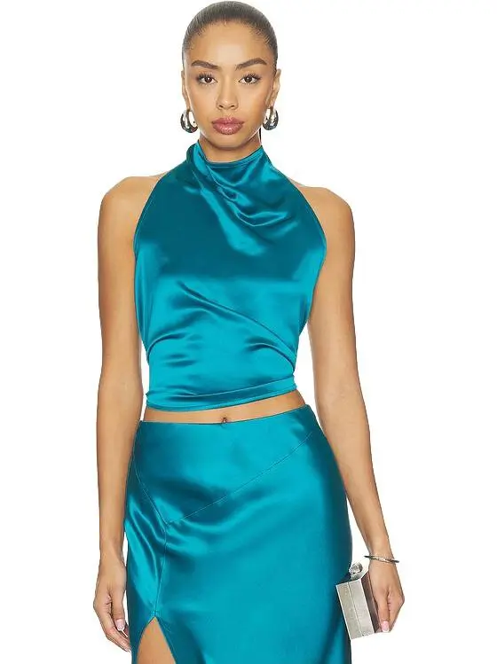 NONCHALANT LABEL Itsy Top - Teal