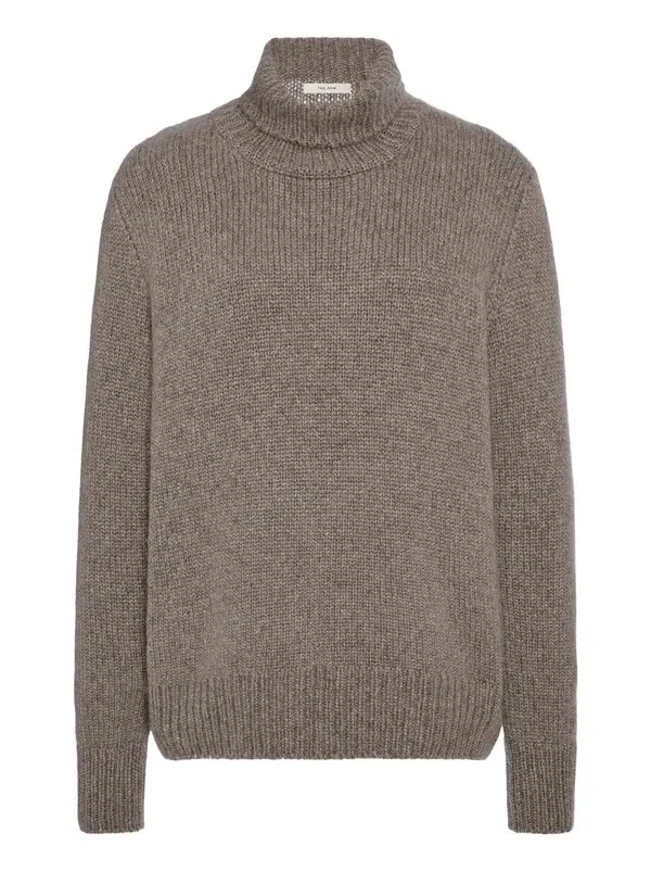 THE ROW Plira Cashmere Sweater - Grey