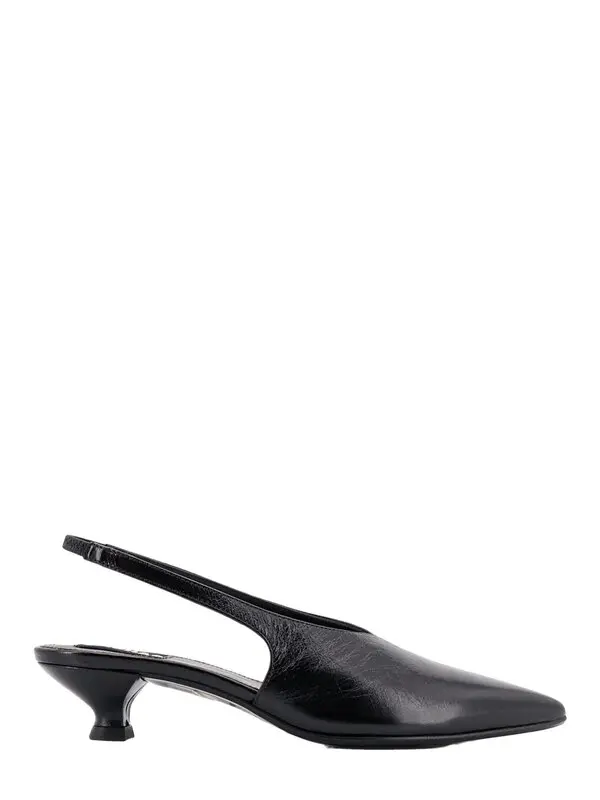 ALOHAS Eros Leather Pumps - Black