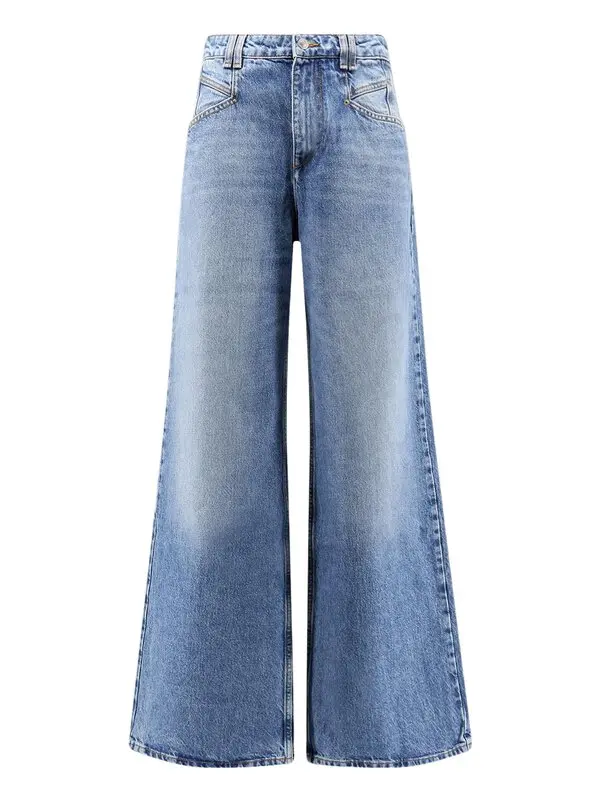 Isabel Marant Étoile Lemony Denim Jeans - Blue