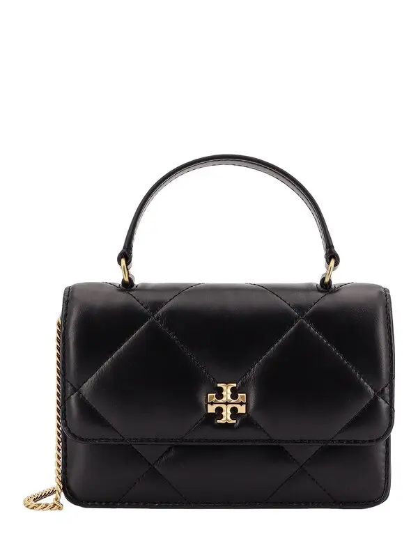 Tory Burch Kira Leather Crossbody Wallet - Black