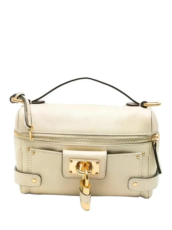 Chloé Paddington Leather Cross Body Bag - Neutrals