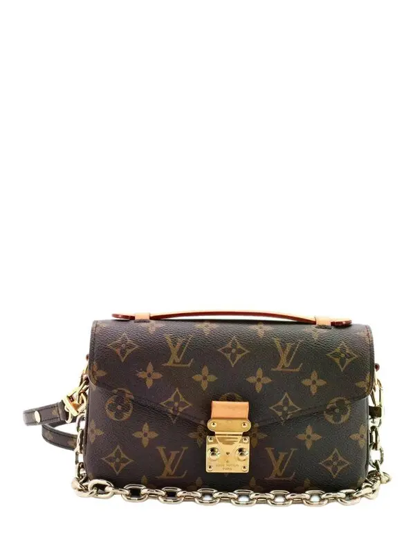 LOUIS VUITTON Pochette Metis Monogram Canvas East West Crossbody Bag - Brown